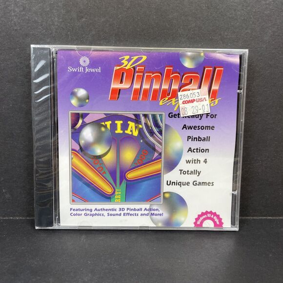 Video Games & Consoles | 3d Pinball Express Pc Game Windows 95 4 Games ...